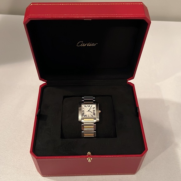 Cartier | Jewelry | New Cartier Watchjewelry Case Box And Shopping Bag ...